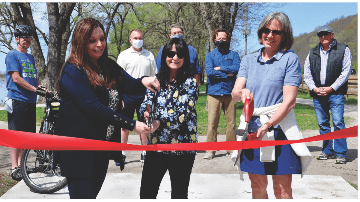 Trail connection celebrated