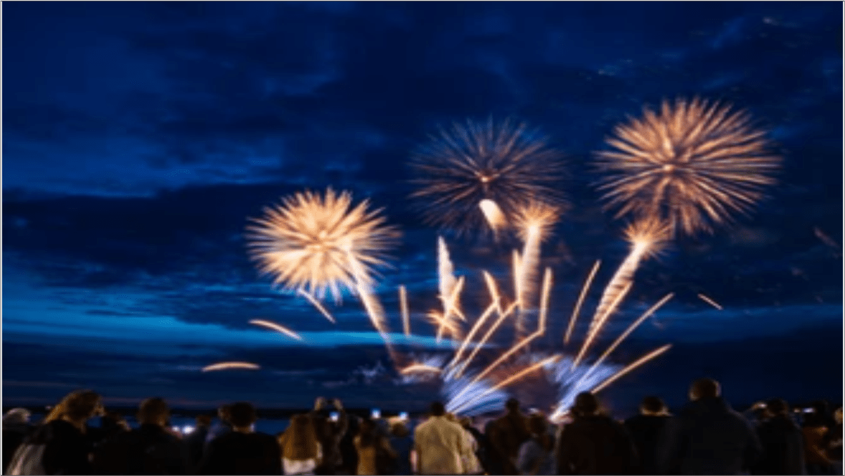 Fireworks tonight in Platte City