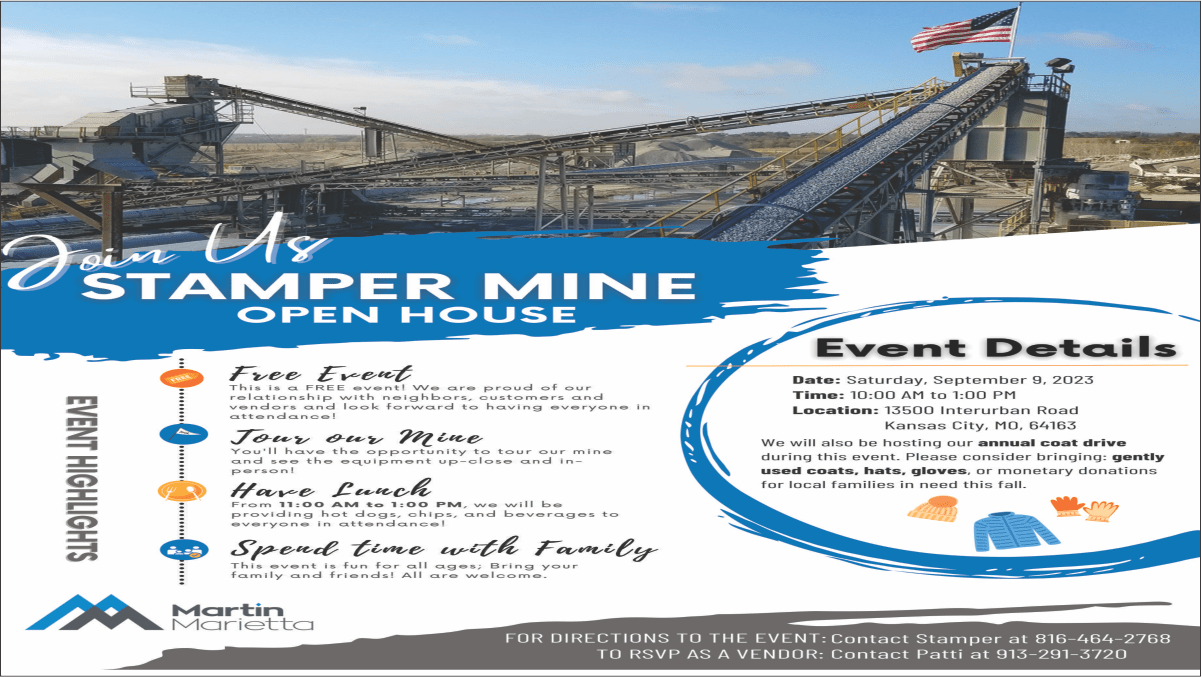 Stamper Mine open house is Saturday