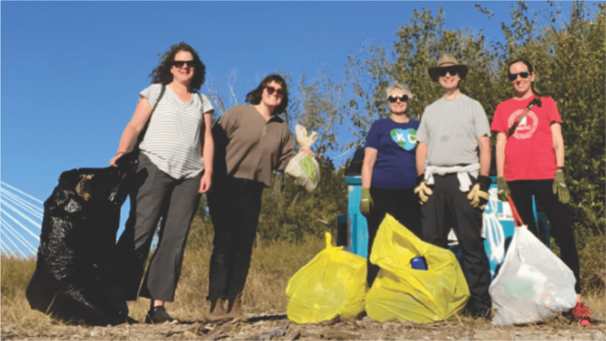 'Plogging' is a way to clean trails, neighborhoods
