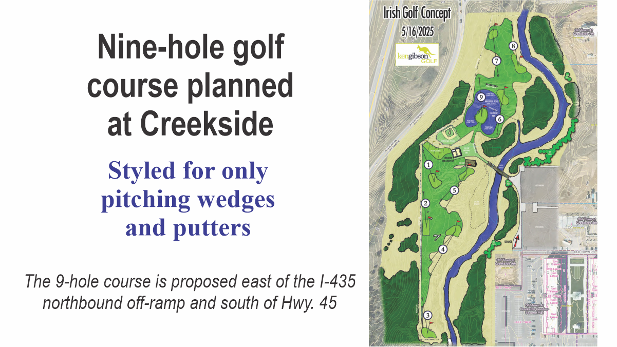 Nine-hole golf course planned at Creekside - The Platte County Landmark ...